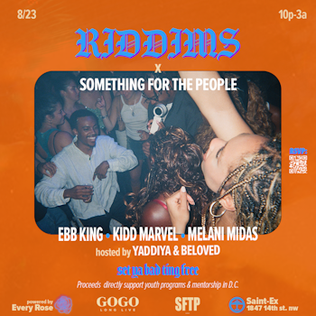 RIDDIMS x Something For The People